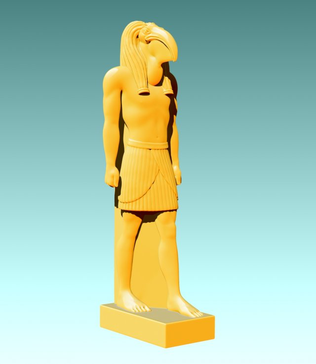 God Toth Figurine - Ancient Egipt - 5000bc 3D print model 3D Print ...