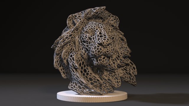 lion king simba 3D Print Model in Sculpture 3DExport