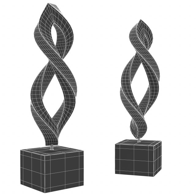 twist 3D Model in Other 3DExport