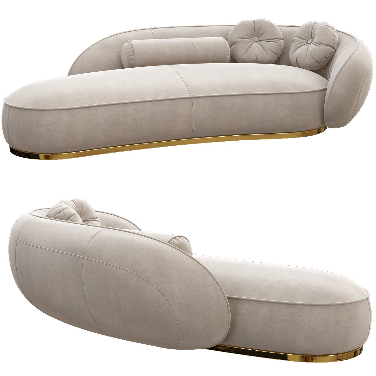 leon baxter sofa 3D Models in Sofa 3DExport