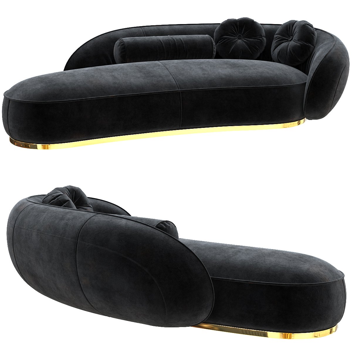 leon baxter sofa 3D Models in Sofa 3DExport