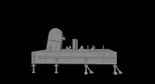 The Space Launch System SLS NASAs Artemis I Moon Rocket with platform ...