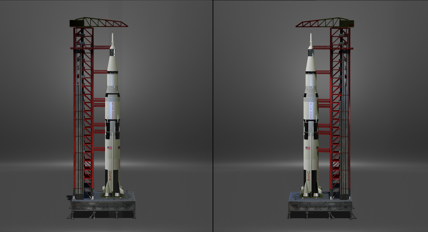 3d Printed Model Nasa Apollo