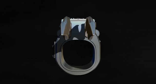 Predator Gauntlet Forearm Right two versions File STL-OBJ for 3D ...