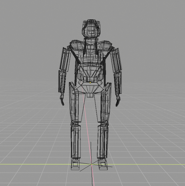 futuristic robot 3D Model in Robot 3DExport