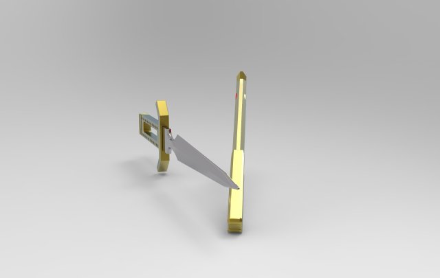 Starfleet Dagger from Star Trek Enterprise 3D Print Model in Other 3DExport