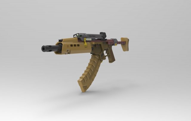 Militech M251S Ajax 3D Print Model in Other 3DExport