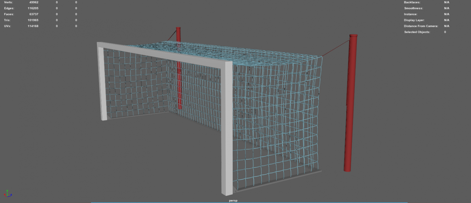 Goal Post 3D Models in Sports Equipment 3DExport