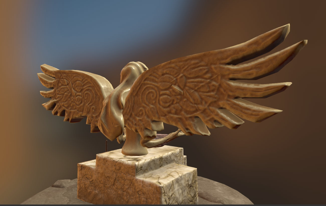 stilized aztec altar 3D Model in Other 3DExport