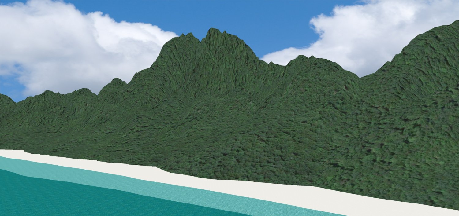 island 3D Models in Environment 3DExport