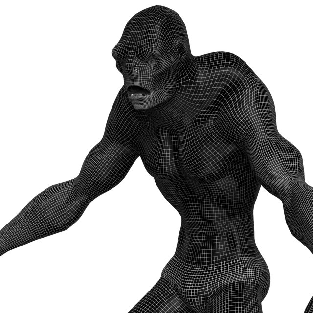 Alien Monster 3D Model in Fantasy 3DExport