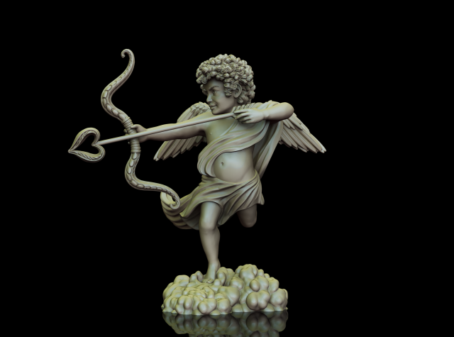 Cupid for 3D print 3D Print Model in Figurines 3DExport