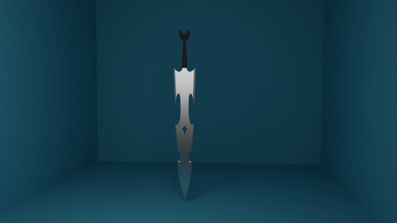 Hela Sword 3D Model in Armor 3DExport
