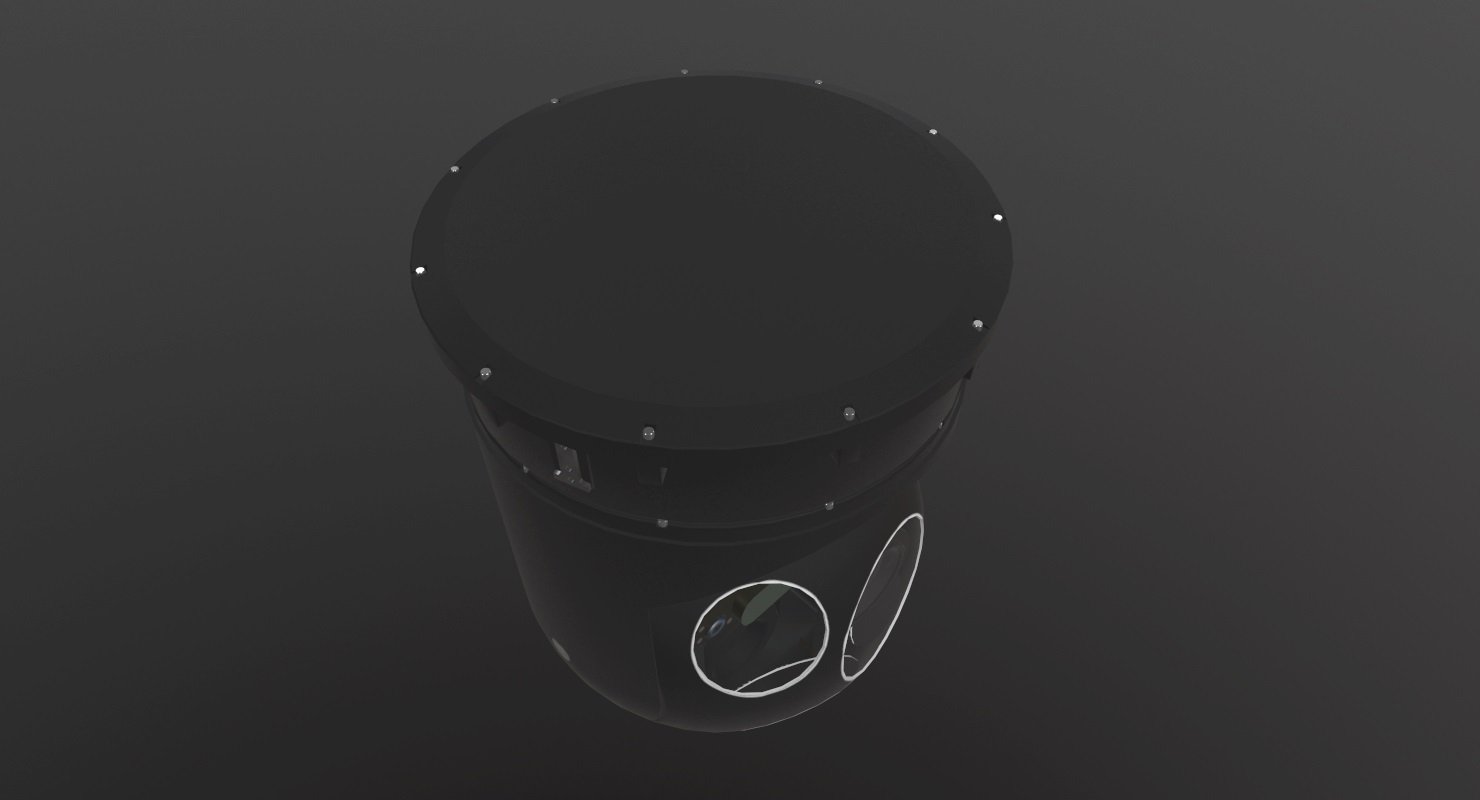 Wescam L3 Black 3D Model in Parts 3DExport