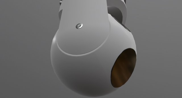 wescam l3 white 3D Model in Parts 3DExport