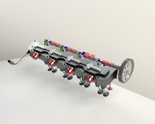 multiair engine fiat 3D Model in Parts of auto 3DExport