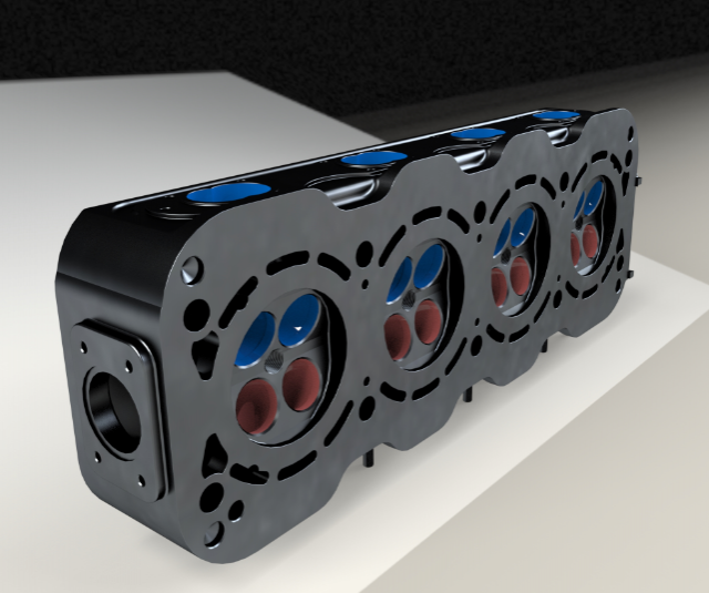 multiair engine fiat 3D Model in Parts of auto 3DExport