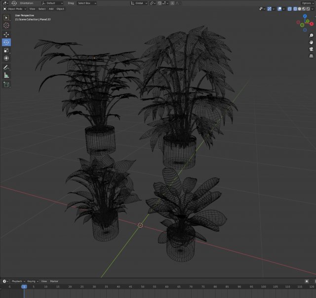 Collection plant vol 2 3D Model in Small Plants 3DExport