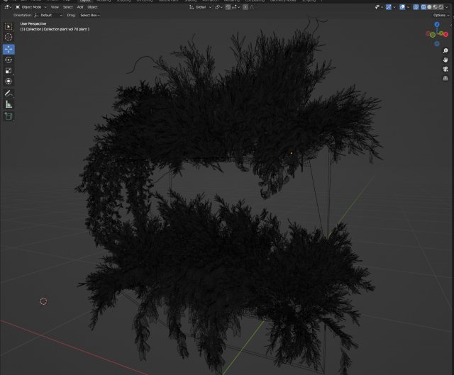 Collection Plant Vol 70 Blender Model 3D Model in Bush 3DExport