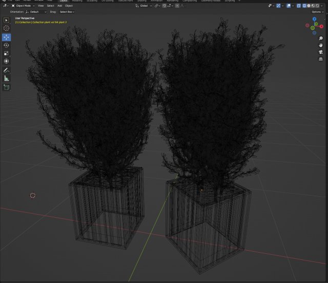Collection Plant Vol 94 - Blender Model 3D Model in Bush 3DExport