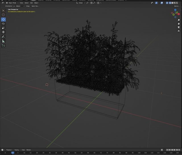 Collection Plant Vol 95 - Blender Model 3D Model in Bush 3DExport