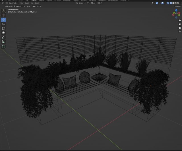 Collection Plant Vol 100 - Blender Model 3D Model in Bush 3DExport