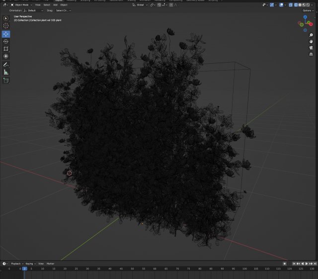 Collection Plant Vol 105 - Blender Model 3D Model in Bush 3DExport