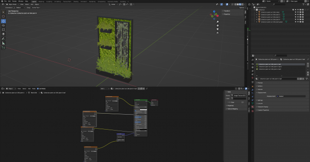 Collection Plant Vol 166 - Blender Model 3D Model in Small Plants 3DExport