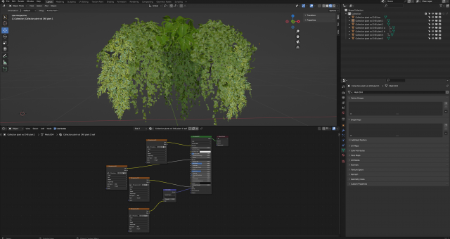 Collection Plant Vol 248 - Blender Model 3D Model in Small Plants 3DExport