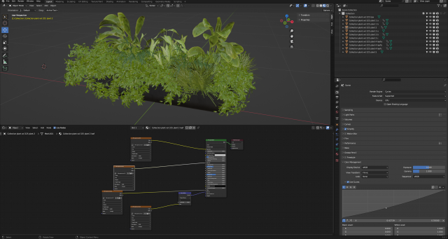 Collection Plant Vol 325 - Blender Model 3D Model in Small Plants 3DExport