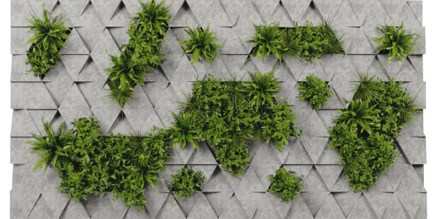 Collection Plant Vol 396 - Blender Model 3D Model in Bush 3DExport