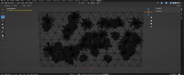 Collection Plant Vol 396 - Blender Model 3D Model in Bush 3DExport