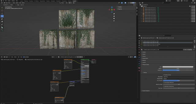 Collection Plant Vol 414 - Blender Model 3D Model in Bush 3DExport
