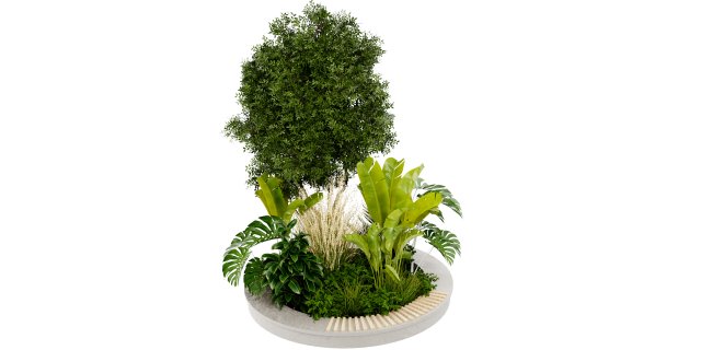 Collection Plant Vol 434 - Blender Model 3D Model in Tree 3DExport