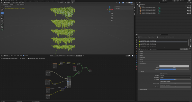 Collection Plant Vol 437 - Blender Model 3D Model in Bush 3DExport