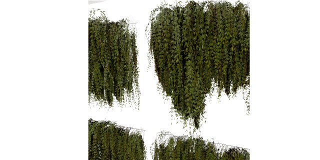 Collection plant vol 486 - blender model 3D Model in Bush 3DExport