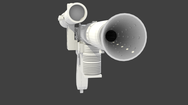 dl-44 heavy blaster pistol han solo starwars 3D Print Model in SCI-FI ...