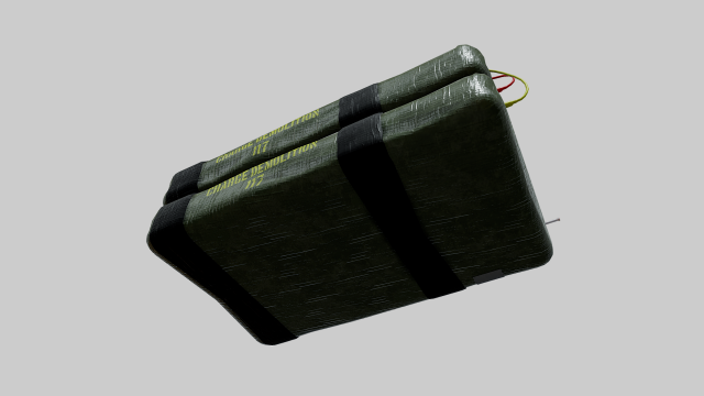 c4 explosive device 3D Model in Grenade Launchers 3DExport