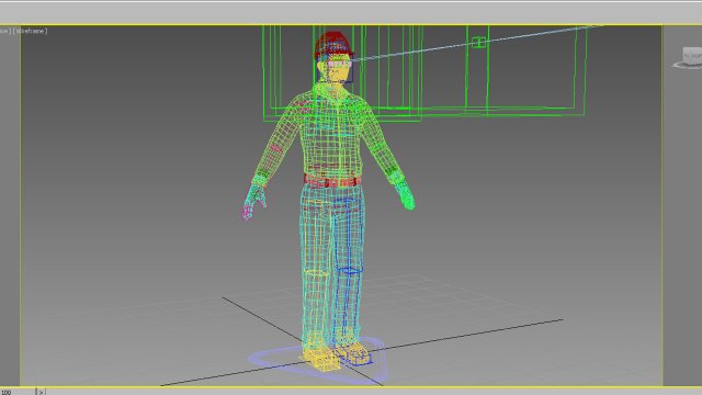 workman 3D Model in Man 3DExport