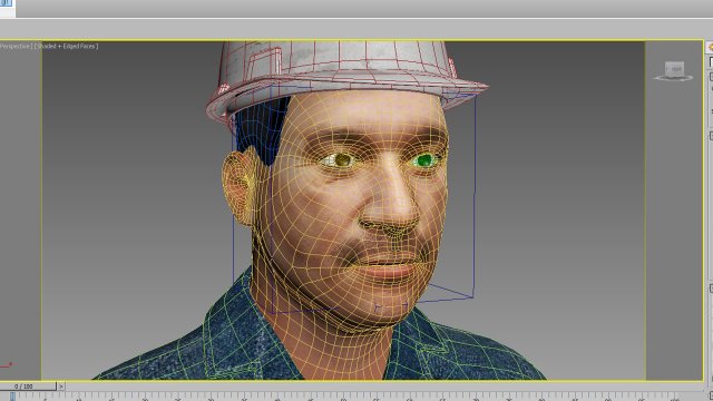 workman 3D Model in Man 3DExport