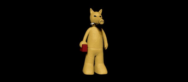 Quasimoto 3D Print Model in Monsters & Creatures 3DExport