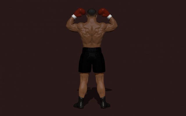 Mike Tyson 3D Print Model in Man 3DExport