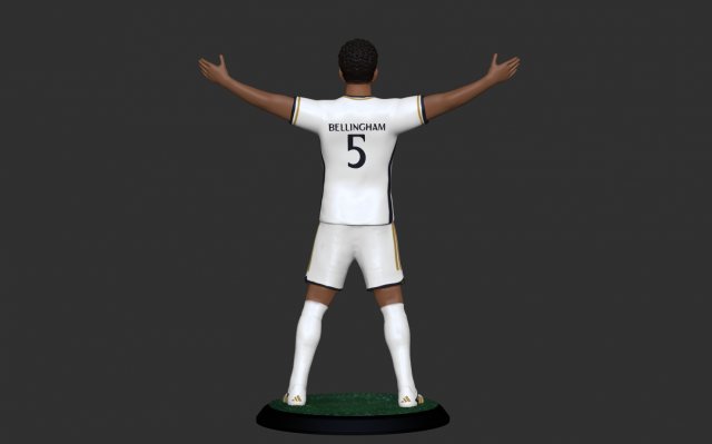 Jude Bellingham 3D Print Model in Man 3DExport