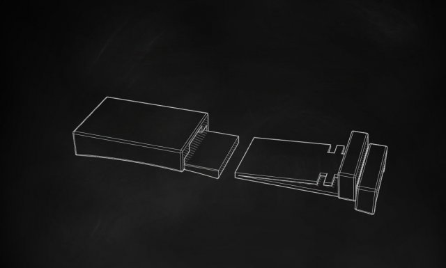 0147 jewelry accessories bracelet lock box 3D Print Model in Bracelets ...