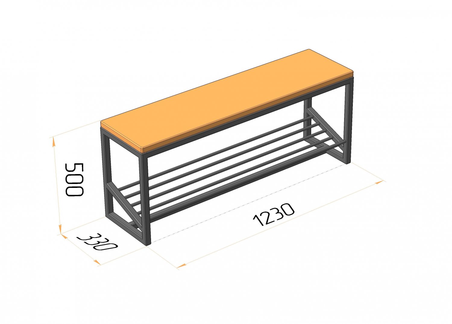 LOFT - For shoes M1x10 3D Models in Bench 3DExport