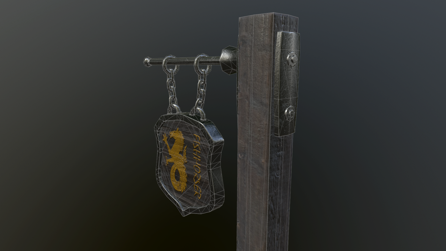 medieval sign 3D Models in Restaurant 3DExport