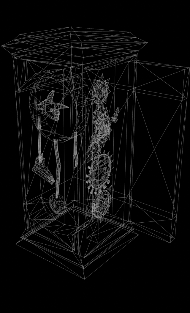 scary clock Free 3D Model in Miscellaneous 3DExport