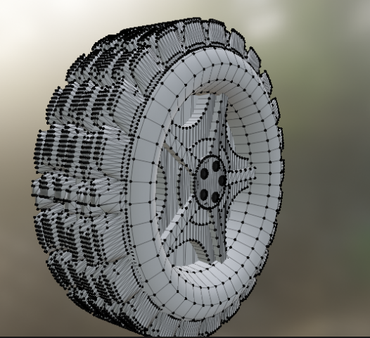 3D Wheel model 3D Print Model in Engineering 3DExport