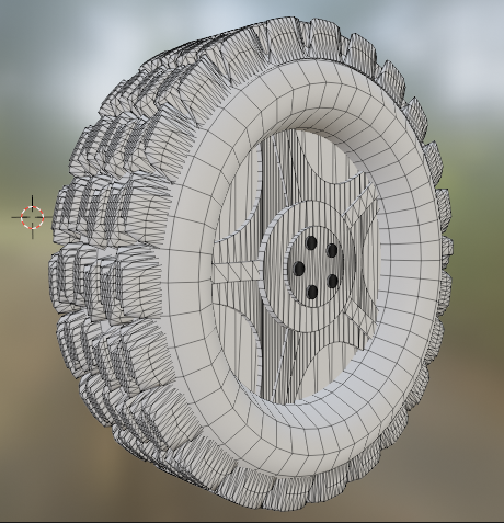 3D Wheel model 3D Print Model in Engineering 3DExport