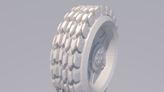3D Wheel model 3D Print Model in Engineering 3DExport